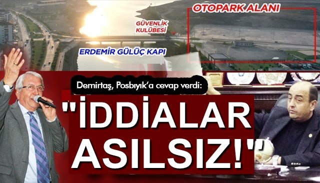 “İDDİALAR ASILSIZ!” - Kdz.Ereğli Demokrat Medya “İDDİALAR ASILSIZ!” - Kdz.Ereğli Demokrat Medya